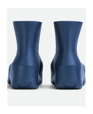 Bottega Veneta Round Toe Boots - Blue