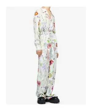 Alexander McQueen Meadow Floral Print Trousers