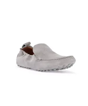 TOD'S Gommino Driving Loafers - Gray
