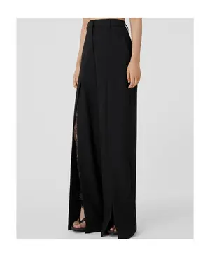 Burberry Tailored Trousers With Slit Detail
