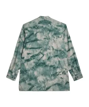 Y3 Aop Tie-dye Pocket Shirt