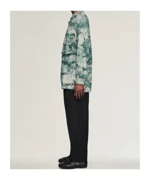 Y3 Aop Tie-dye Pocket Shirt