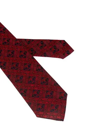 Moschino Patterned Neck Tie