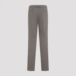 Brunello Cucinelli Garment-dyed Comfort Gabardine Leisure Fit Trousers - No