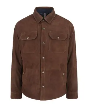 Polo Ralph Lauren Reversible Shirt Jacket - Brown
