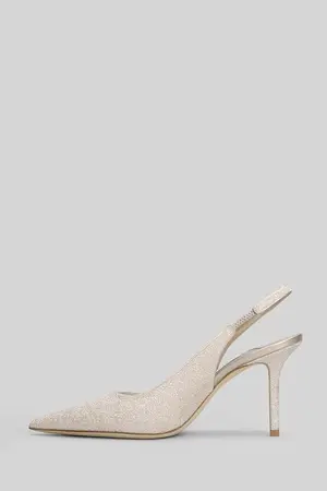 JIMMY CHOO Pointed-toe High-heeled Sandals - Gold