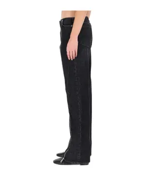 JEAN PAUL GAULTIER Zipped Jeans - Black