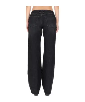 JEAN PAUL GAULTIER Zipped Jeans - Black