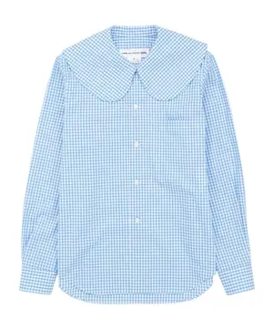 Comme Des Garçons Plaid Shirt - Blue