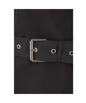 Dries Van Noten Belted Trench Coat - Dark Grey