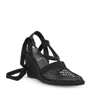 CHRISTIAN LOUBOUTIN Toleda Espadrille Wedge Sandals