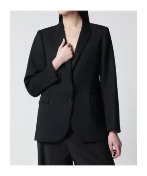THE FRANKIE SHOP Amelia Wool Blend Tailored Blazer