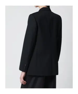 THE FRANKIE SHOP Amelia Wool Blend Tailored Blazer