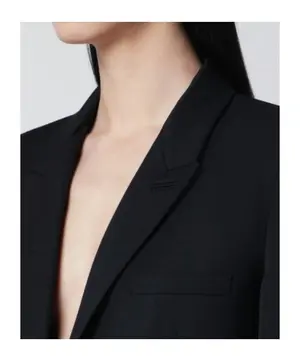 THE FRANKIE SHOP Amelia Wool Blend Tailored Blazer