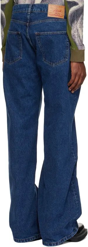 Y/project Wide-leg Cotton Jeans