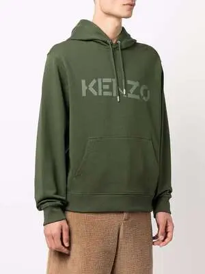 Kenzo Logo-print Cotton Hoodie