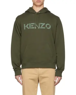 Kenzo Logo-print Cotton Hoodie