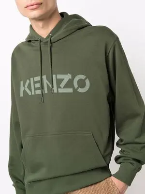 Kenzo Logo-print Cotton Hoodie
