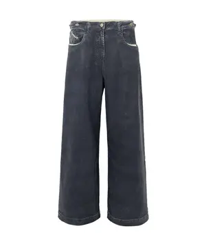 Attico Belted Jeans - Black