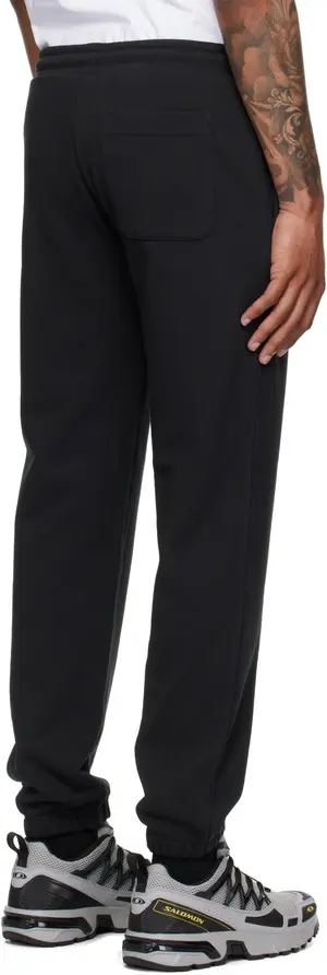 Moncler Logo Patch Drawstring Pants - Black