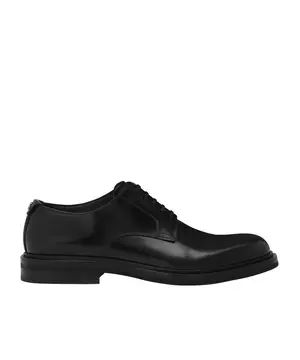 Dolce & Gabbana Brushed Lace-up Derby Shoes