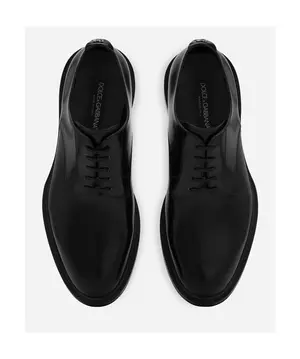 Dolce & Gabbana Brushed Lace-up Derby Shoes