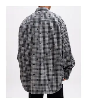 Vetements Lapel Long-sleeved Shirt