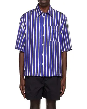 Bottega Veneta Stripe Printed Shirt