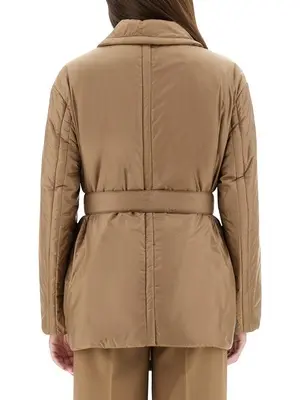 Max Mara The Cube Calla Padded Trench Coat - Light Brown