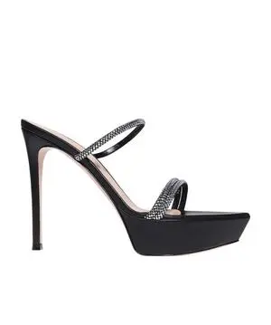 GIANVITO ROSSI Embellished Platform Sandals