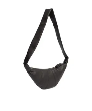 LEMAIRE Small Croissant Bag - Black