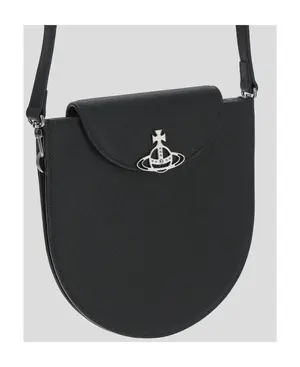 VIVIENNE WESTWOOD Orb-plaque Crossbody Bag - Green