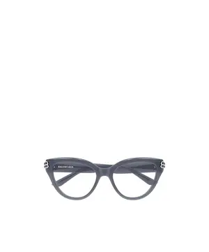 Balenciaga Cat Eye Frame Eyeglasses - Gray