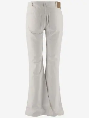 Celine Marco Jeans In Optic Wash Denim