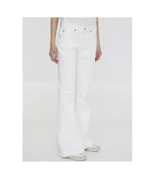 Celine Marco Jeans In Optic Wash Denim