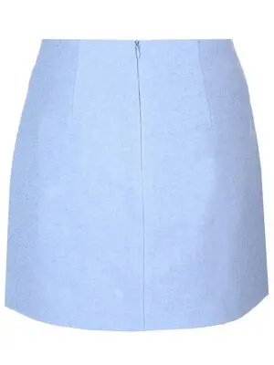 PATOU High-waisted Zipped Mini Skirt