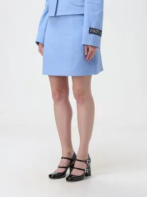 PATOU High-waisted Zipped Mini Skirt