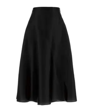 Alberta Ferretti A-line Midi Skirt