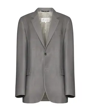 MAISON MARGIELA Wool Jacket - Gray