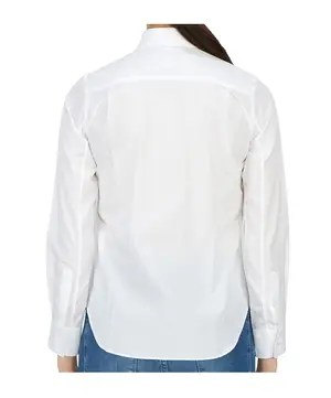 Comme Des Garçons Classic Collar Long Sleeve Shirt - White
