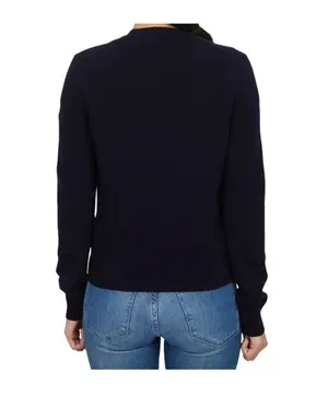 Play Comme Des Garcon Long Sleeve Cardigan - Black