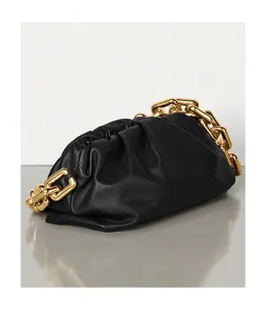 Bottega Veneta The Chain Pouch Shoulder Bag - Black