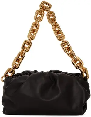 Bottega Veneta The Chain Pouch Shoulder Bag - Black