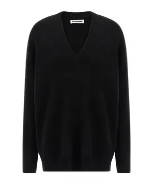 JIL SANDER Long Sleeve V-neck Jumper