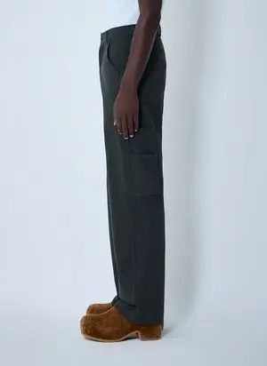 Dries Van Noten Pressed Crease Trousers - Black