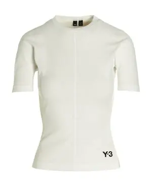 Y3 Short Sleeve Crewneck Top - No