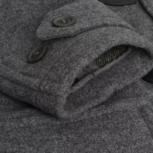 Burberry Long-sleeved Lapel Coat With Toggle Closures