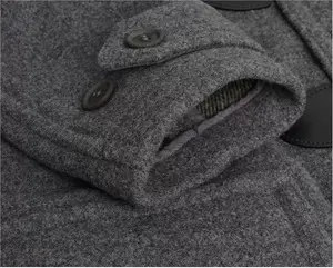 Burberry Long-sleeved Lapel Coat With Toggle Closures