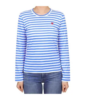 Comme Des Garçons Striped Long Sleeve T-shirt