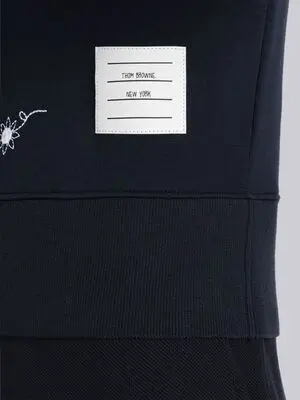 Thom Browne Floral Embroidery T-shirt